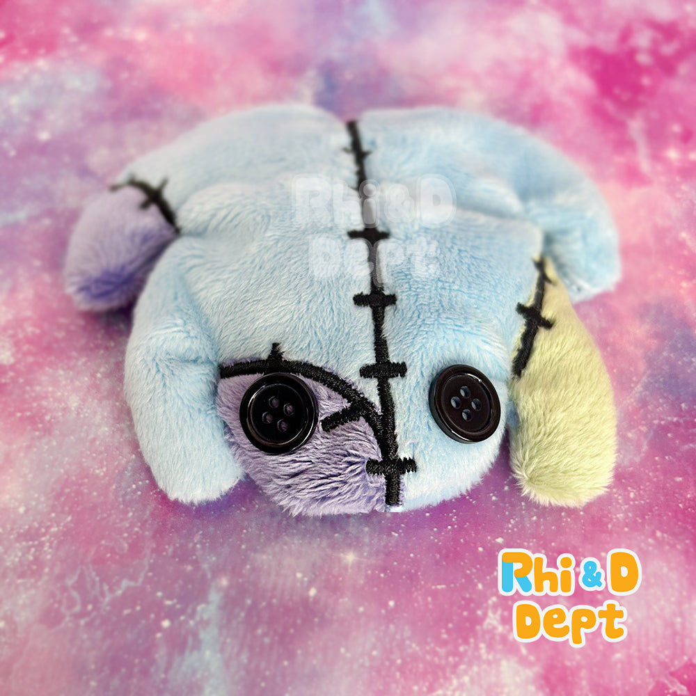 Pocket Patchwork Frog Plush Stuffed Animal | HANDMADE TO ORDER – Rhi ...