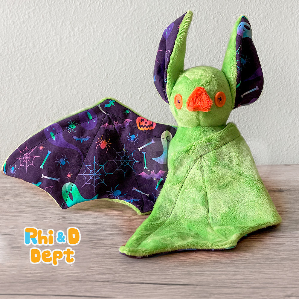 Trick or Treat Halloween Bat Plush — Scented | MADE TO ORDER – Rhi & D Dept