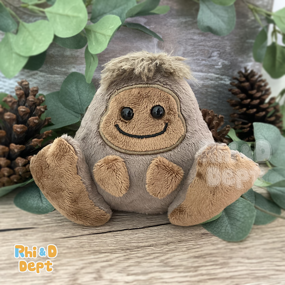 Cheeb Bigfoot Cryptid Plush Stuffed Animal | HANDMADE TO ORDER – Rhi ...